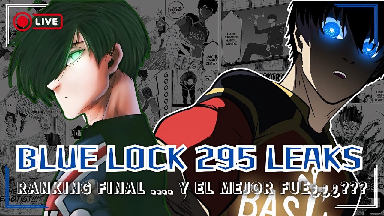 BLUE LOCK 295 SPOILERS #Bllk295 - YouTube