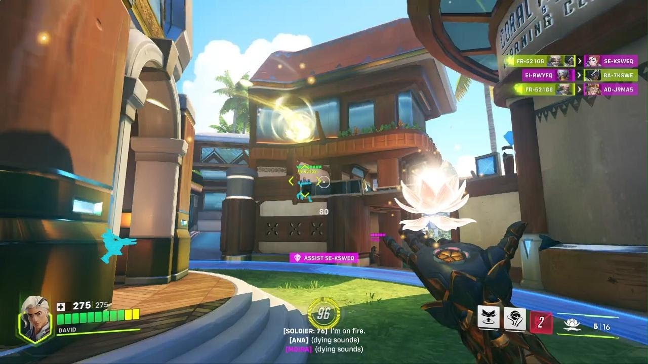 Overwatch 2 - Quickplay - Support (No Commentary) - YouTube