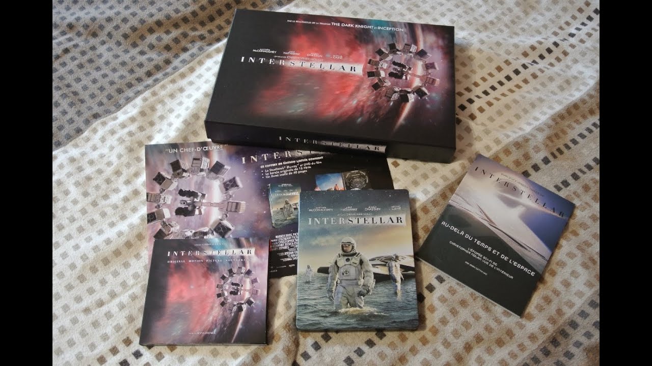 INTERSTELLAR FNAC exklusive Collectors Box mit Steelbook und Soundtrack ...