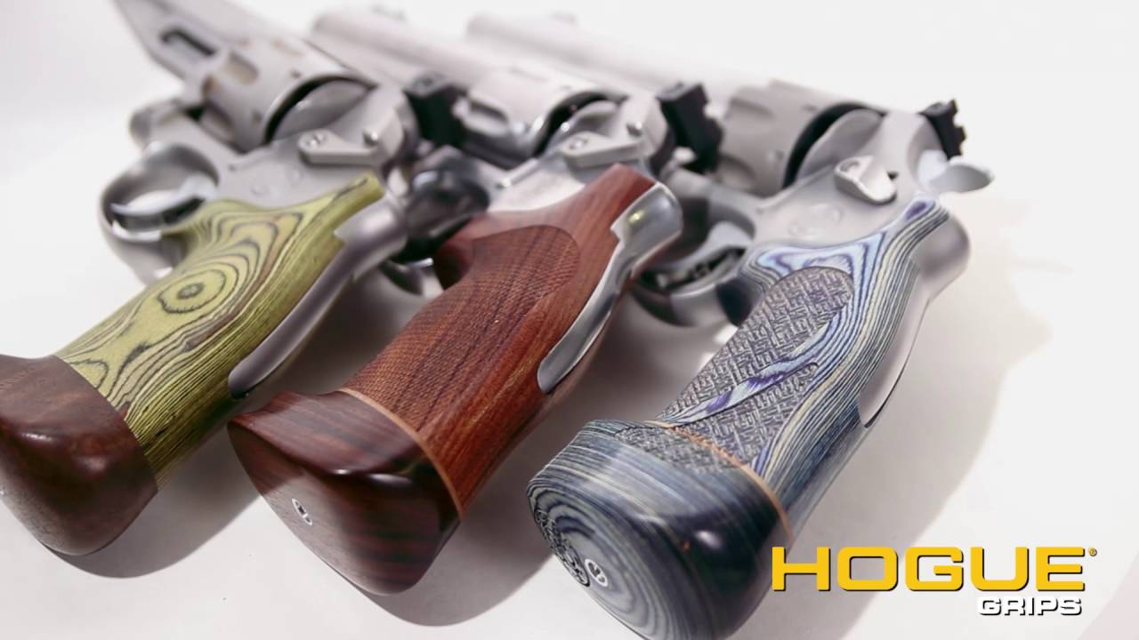 Hogue Big Butt Revolver Grips - YouTube