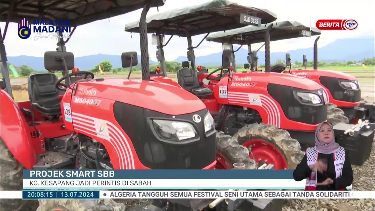 13 JULAI 2024 - BERITA PERDANA- PROJEK SMART SBB KG. KESAPANG JADI PERINTIS DI SABAH - YouTube