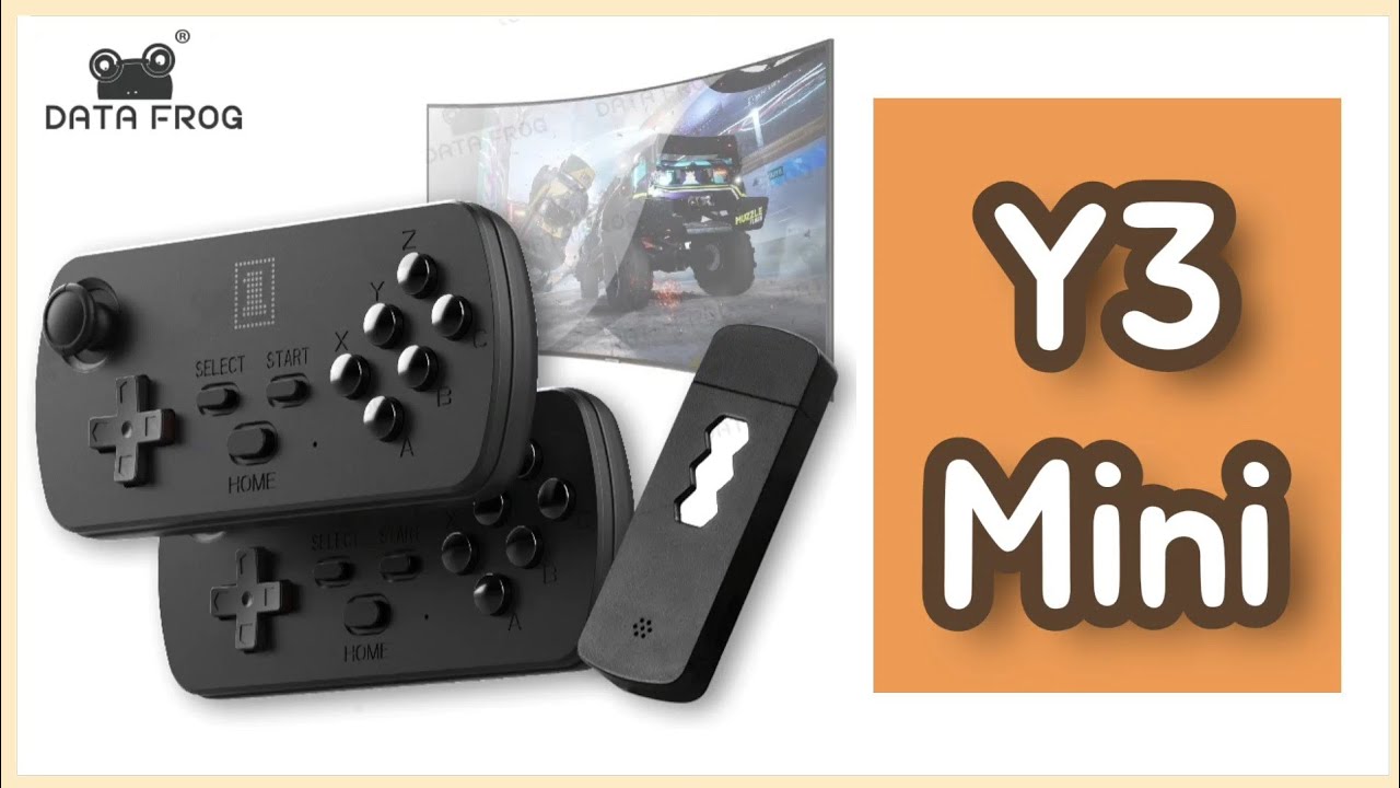 [레트로게임기]Data Frog🐸 Y-3 Mini(뭔가 엄청 새로운 스틱형 게임기)이게 뭔지 궁금하면 드루오세요!(Super ...