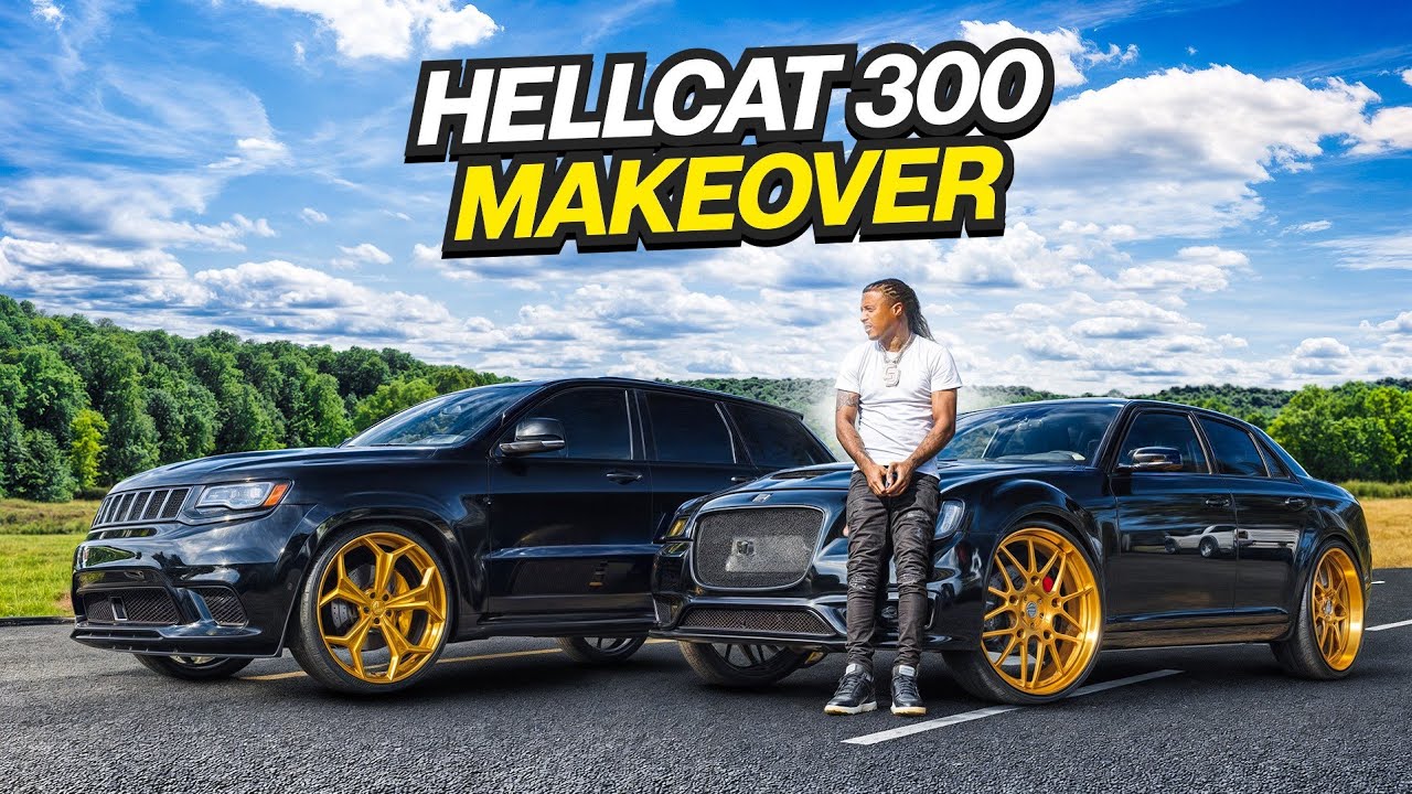 REVEALING MY 300 HELLCAT MAKEOVER - YouTube