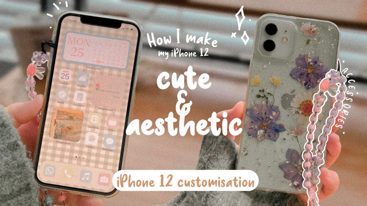 How I Make My IPhone 12 Cute Aesthetic IOS 15 Customisation how-i-make-my-iphone-12-cute-aesthetic-ios-15-customisation