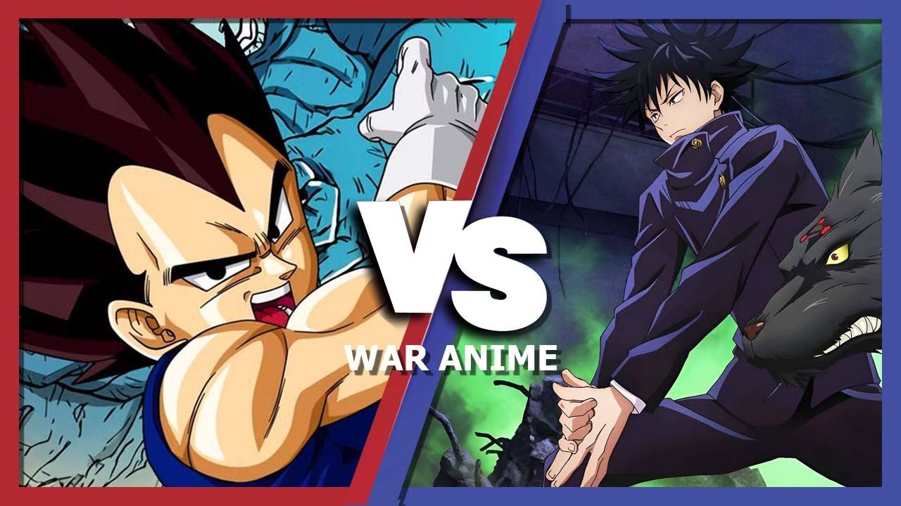 VEGETA VS MEGUMI FUSHIGURO MUGEN ANIME WAR, DRAGON BALL, NARUTO, ONE ...