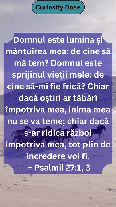 Nu te teme, Domnul este lumina ta! #doamne #dumnezeu #isus #biblie #biblia #verset #biserica # ...