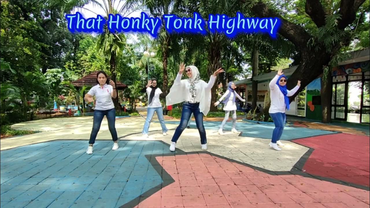 That Honky Tonk Highway Line Dance. Choreographer : Maggie Shipley (USA). May 2023. - YouTube