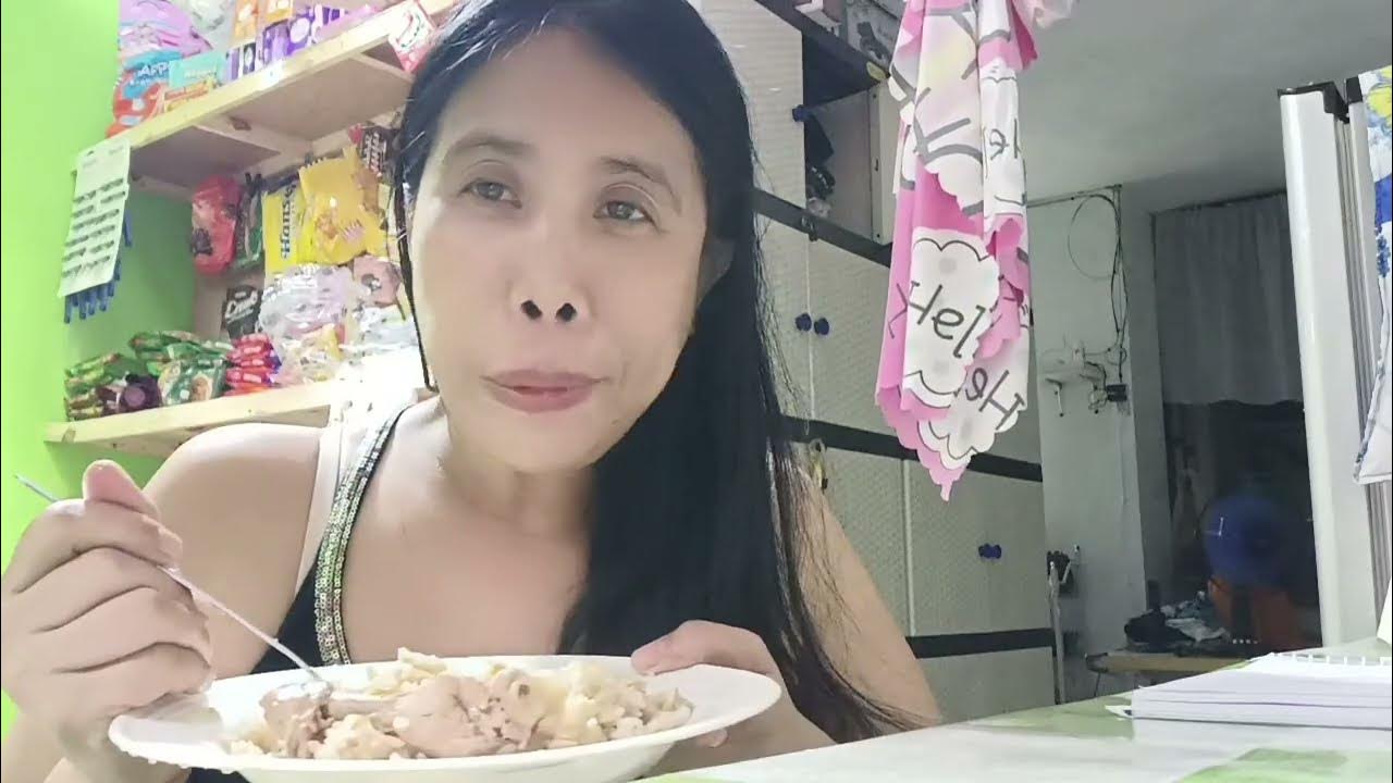 ganito talaga langga kapag may tindahan nagmamadali kumain 😁 - YouTube