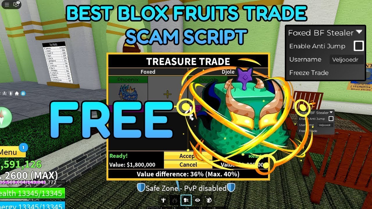 💰BEST BLOX FRUIT TRADE SCAM SCRIPT 2025 🤑 SCRIPT IN DESCRIPTION AND ...