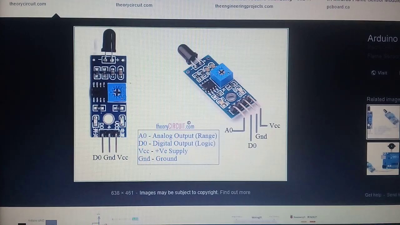 Interfacing Mq2 Mq135 Dht11 Flame Sensor With Arduino Via Esp8266