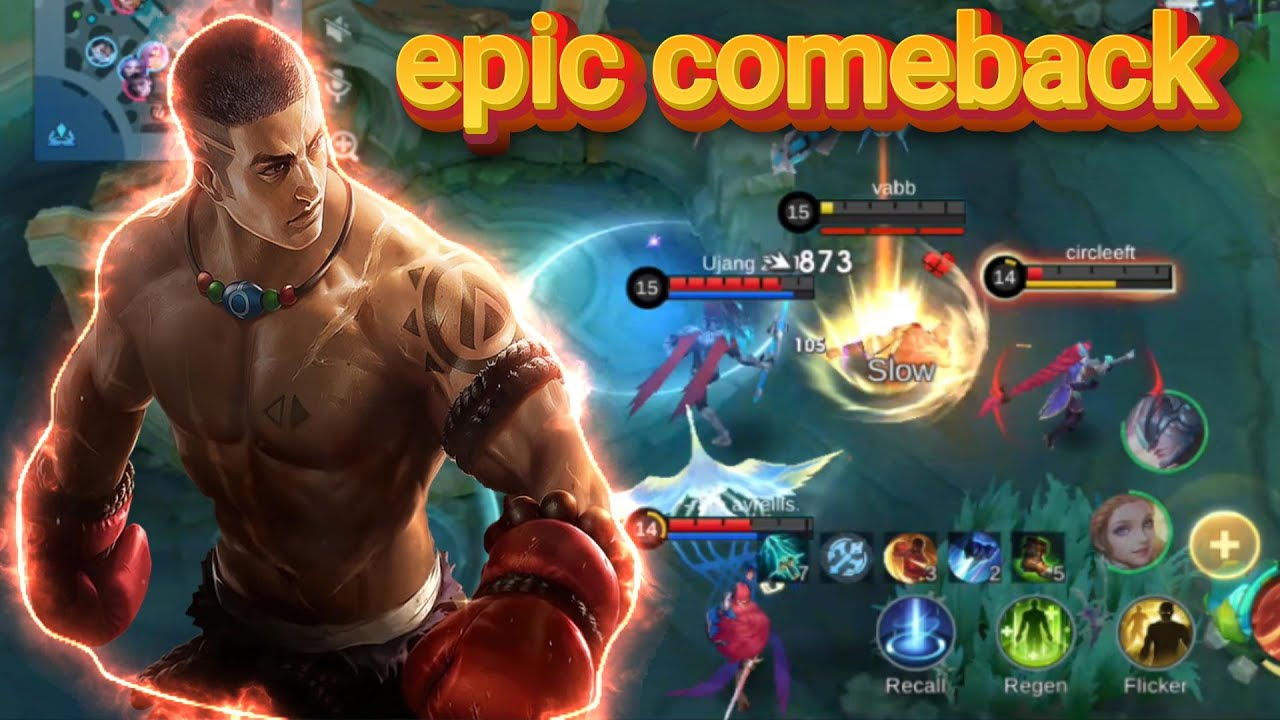 NYOBAIN JADI DARK SISTEM! MALAH EPIC COMEBACK!!? mobile legends - YouTube