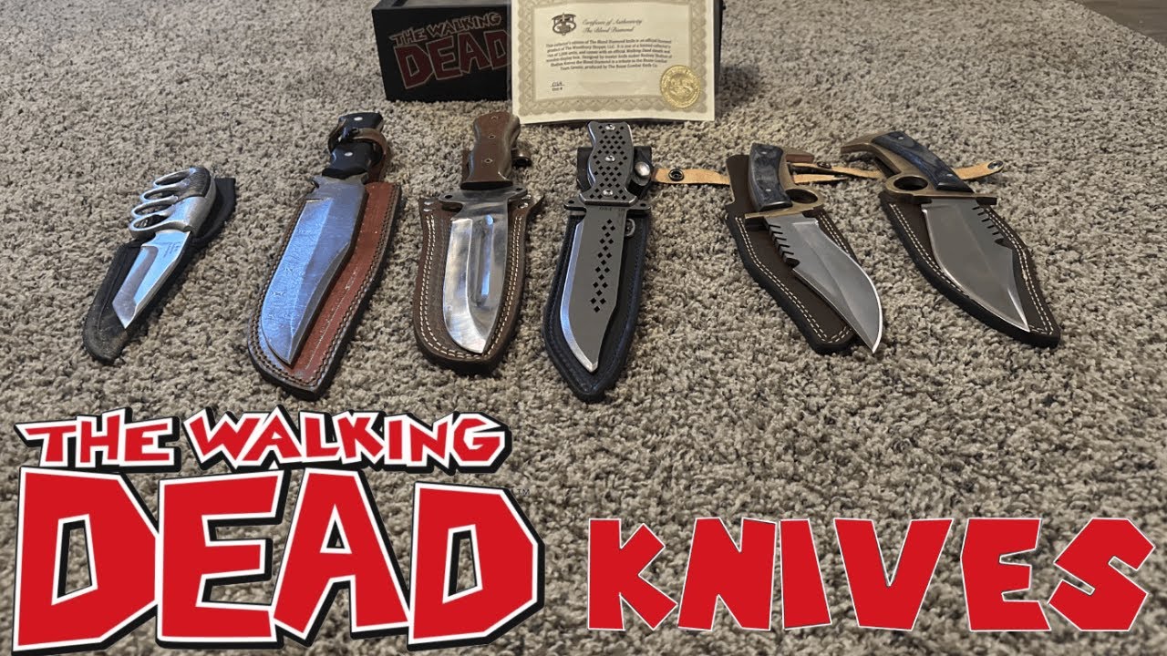 How I got all of my Walking Dead Knives... - YouTube