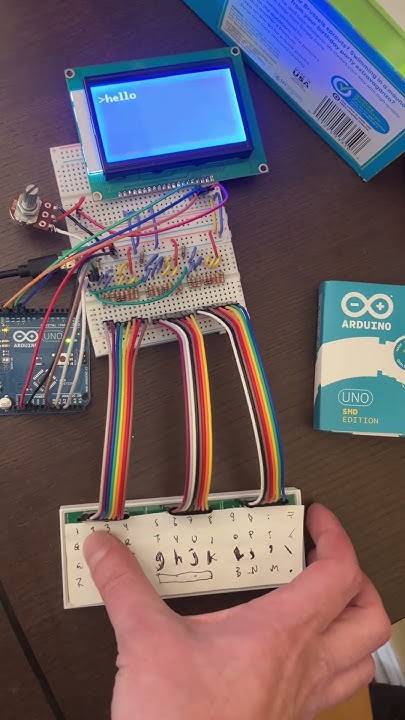 DIY Mini QWERTY Keyboard for Arduino - YouTube