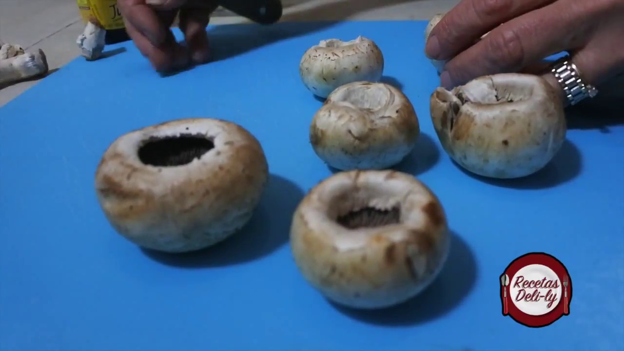 HONGOS GOURMET RELLENOS EN 2MINUTOS!!!-RECETA FACIL - YouTube
