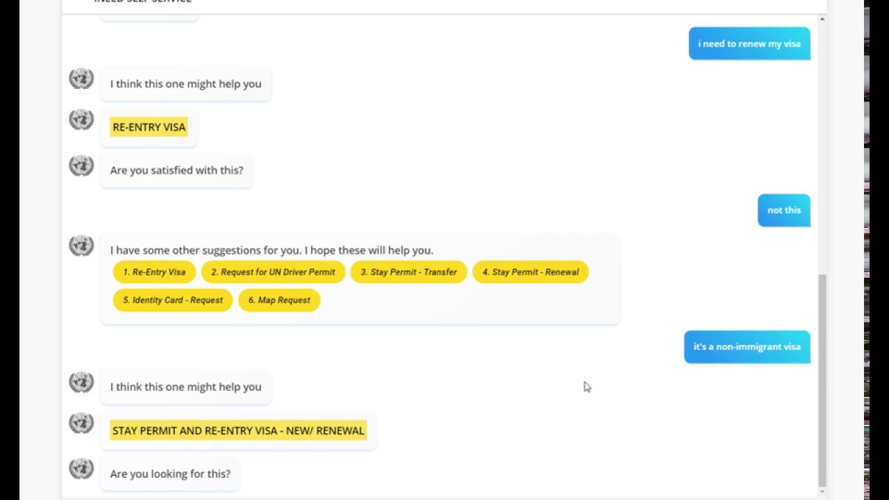 Conversational AI for Unite Self Service Portal [Active Dev. Version ...