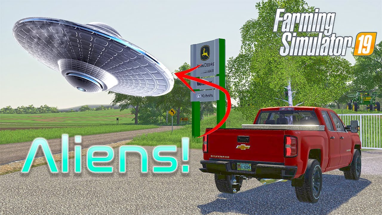 ALIENS VISITED OUR FARM AND THIS HAPPENED (UFO CROP CIRCLES) | FS19 ...
