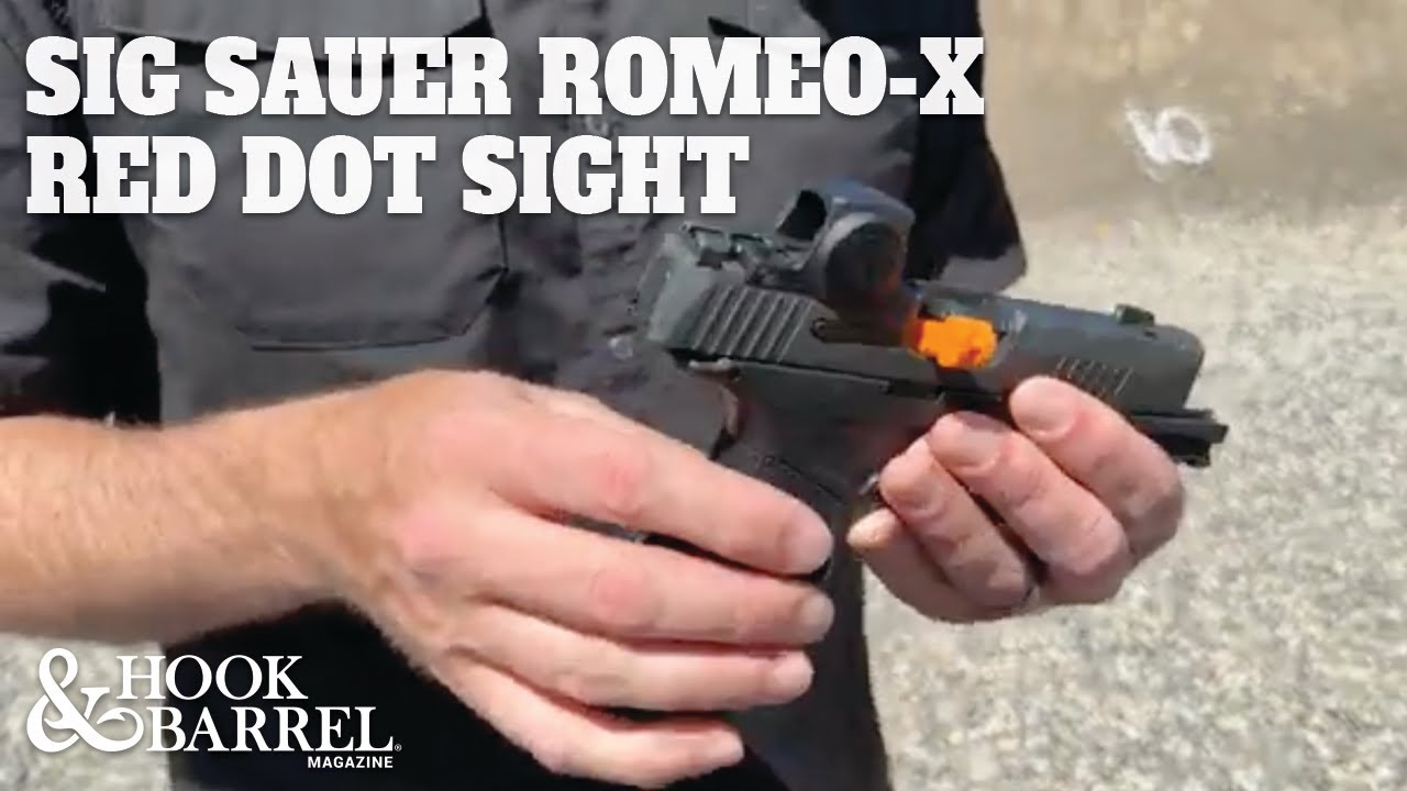 SIG Sauer Romeo-X Pistol-Mounted Reflex Sight | Hook & Barrel Magazine ...