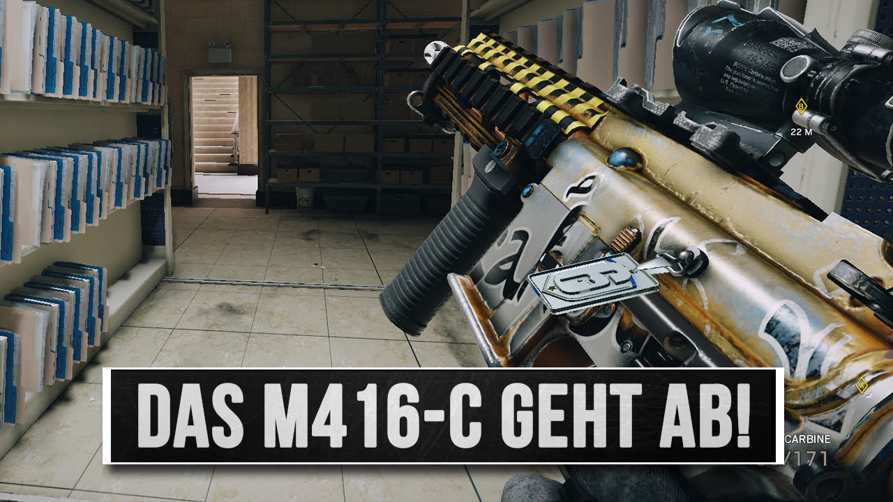 Das 416-C geht ab! - Rainbow Six Siege Live - YouTube