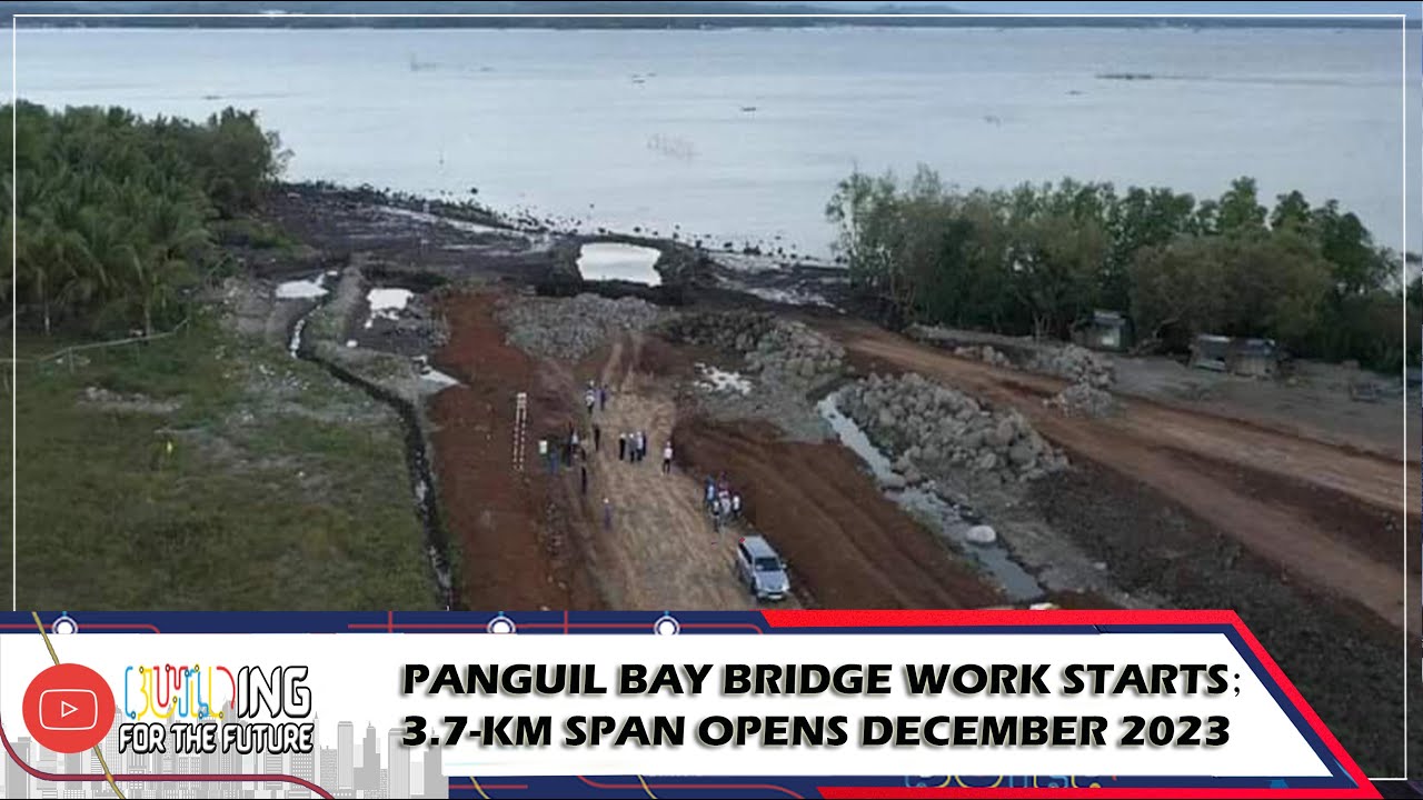 Panguil Bay Bridge work starts; 3.7-km span opens December 2023 - YouTube