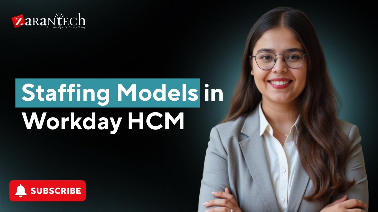 Staffing Models in Workday HCM | ZaranTech - YouTube