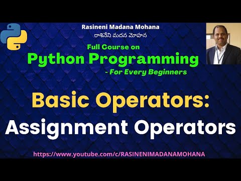 Python Programming - For Every Beginners: Lecture-12. Basic Operators ...