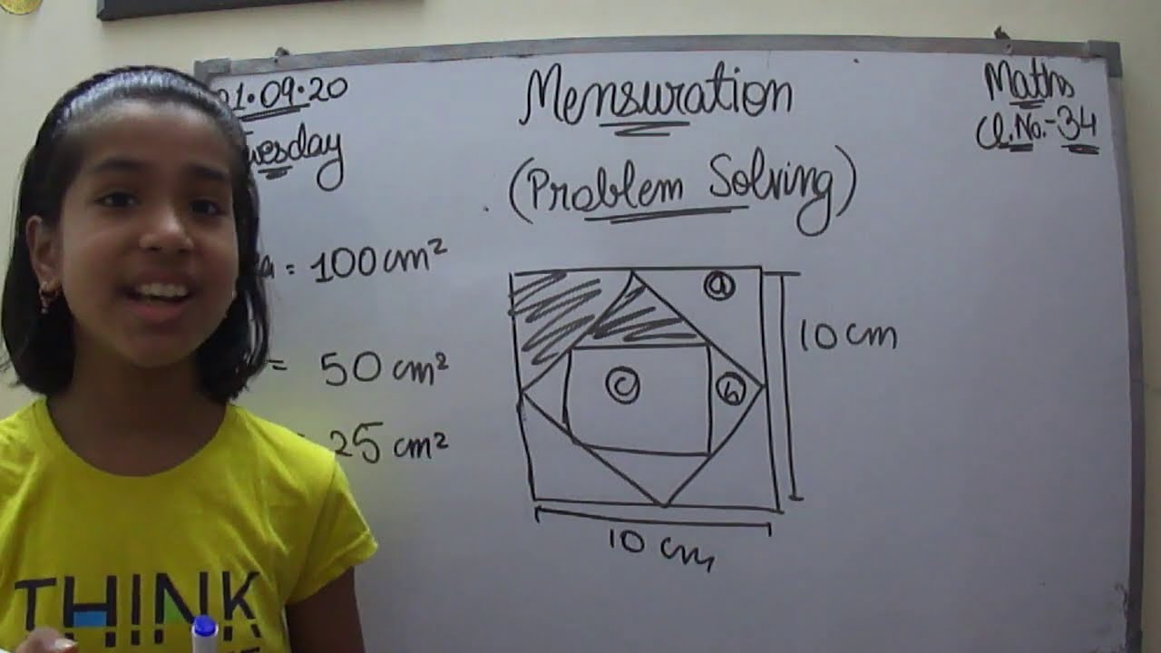 Problem Solving on Mensuration ll Cl.No.-34 - YouTube