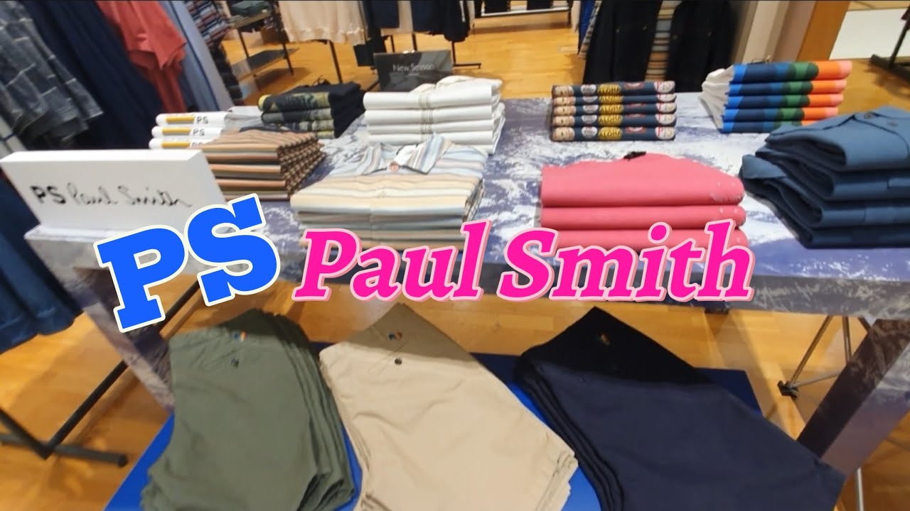 PS PAUL SMITH NEW SEASON MENS COLLECTION 24 LUXURY WEAR HAUL 4K - YouTube