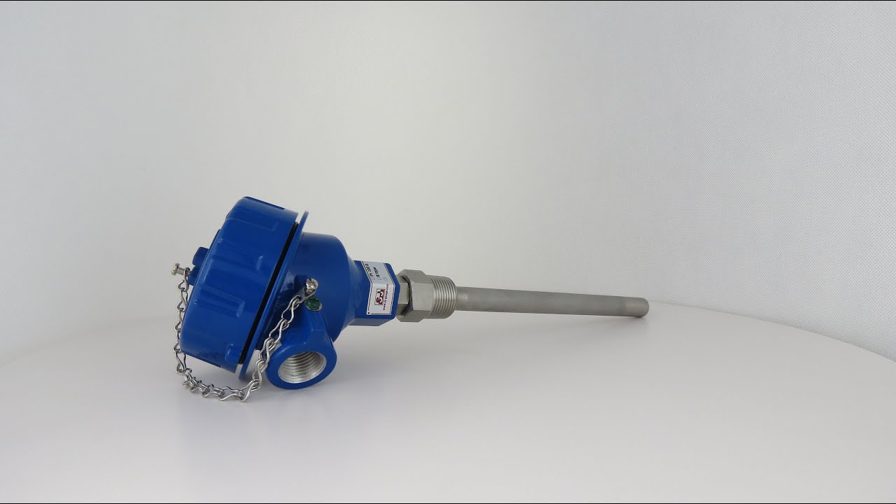 RTD Probe with KT terminal head type - YouTube