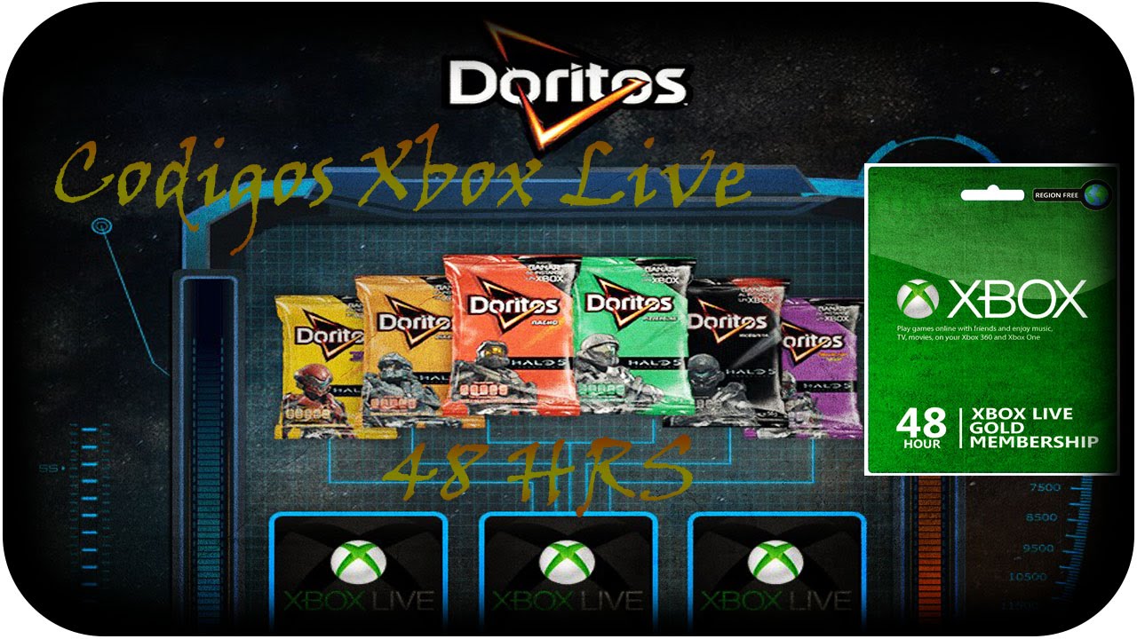 Codigos Xbox Live Gold 48 hrs Doritos (Funcionando Septiembre 2015 ...