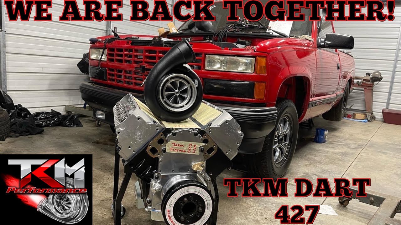 NEW TKM DART 427 in the Turbo OBS CHEVY - YouTube