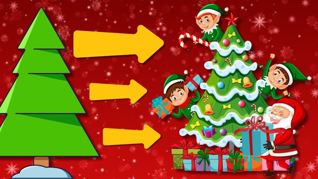 !CHRISTMAS TREE SONG! (HOW TO DECORATE A CHRISTMAS TREE) *NURSERY ...