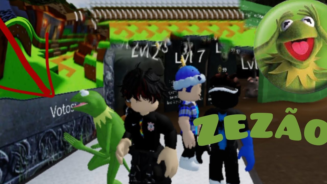 JOGANDO O JOGO DO ZEZÃO | Roblox - Frog - YouTube