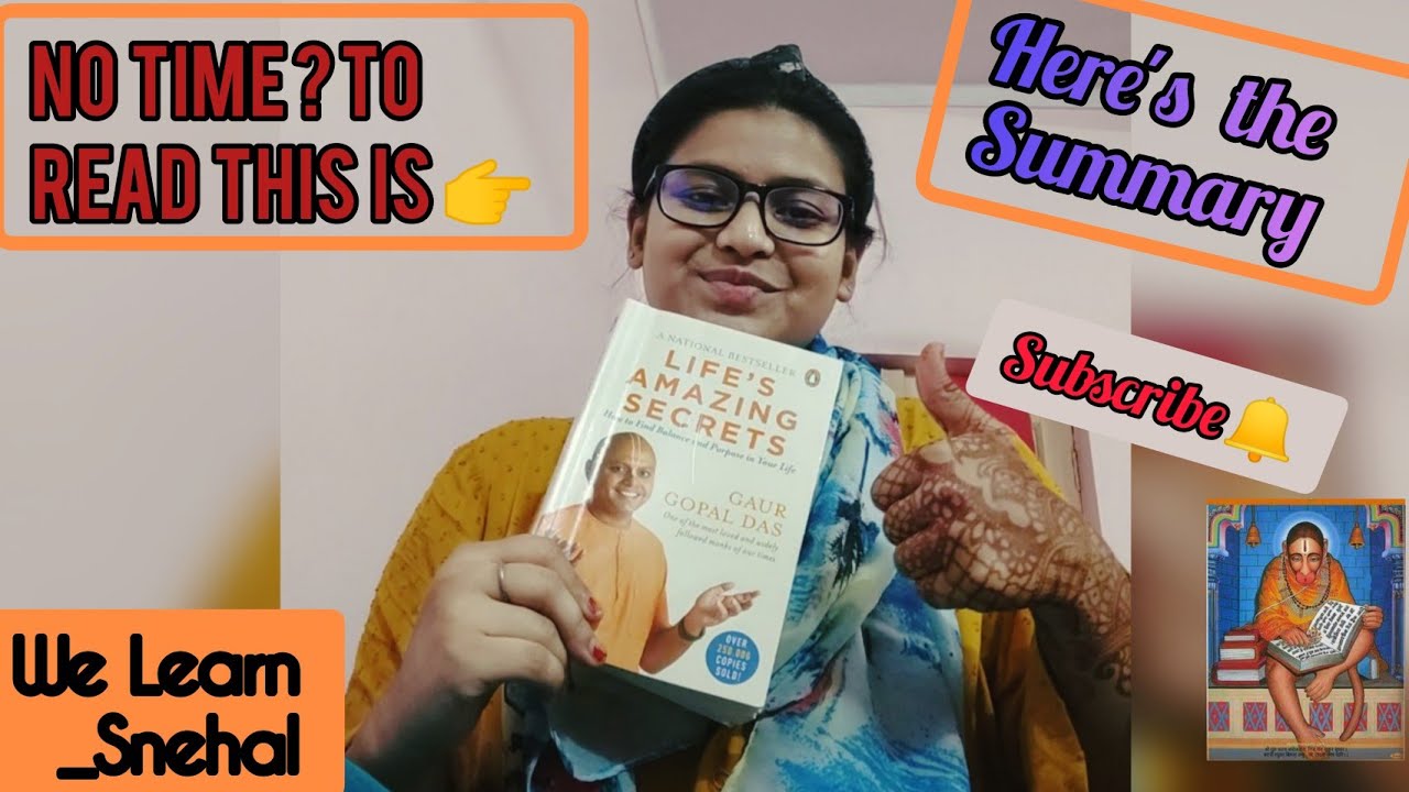 Summary Of Lifes Amazing Secret By Mr Gaur Gopal Das Ji All In One
