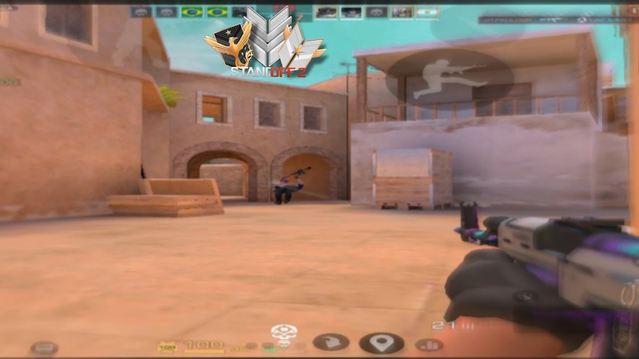 a partida mais fácil🫢 do ano minha visão🤩 de jogo ️ standoff 2 rank ...