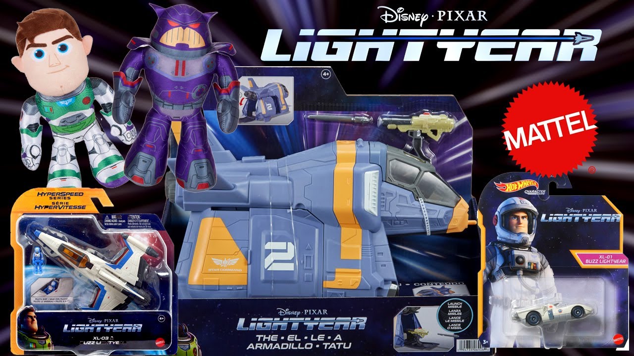 Mattel Lightyear 5" Scale Armadillo Ship & MORE REVEALED! | This Week's ...