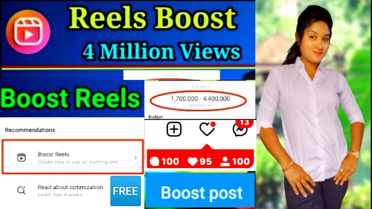 Instagram boost মানে কি || boost করে লক্ষ লক্ষ ভিউজ || instagram seting ...