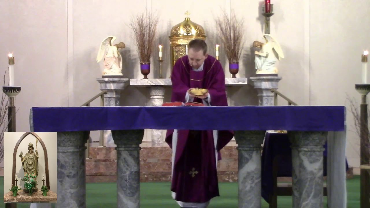 3-20-20: Mass for Friday of Third Week of Lent - YouTube