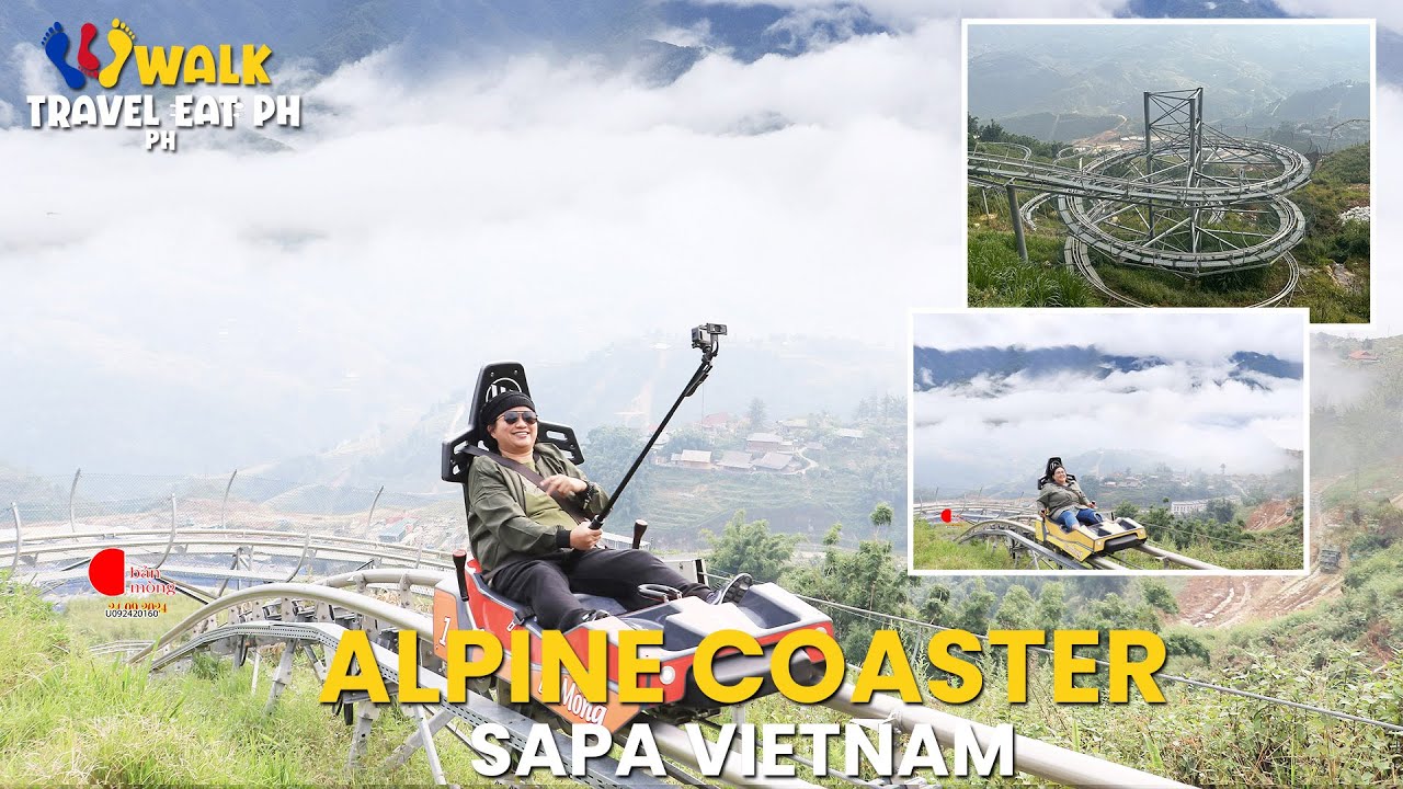 SAPA ALPINE COASTER Full Ride - What to do in Sapa - YouTube