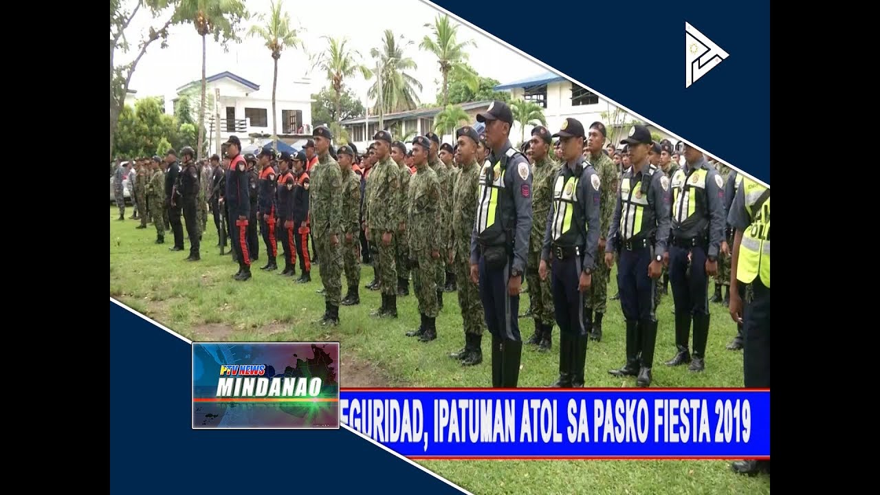 Hugot nga seguridad, ipatuman sa Pasko Fiesta 2019 - YouTube