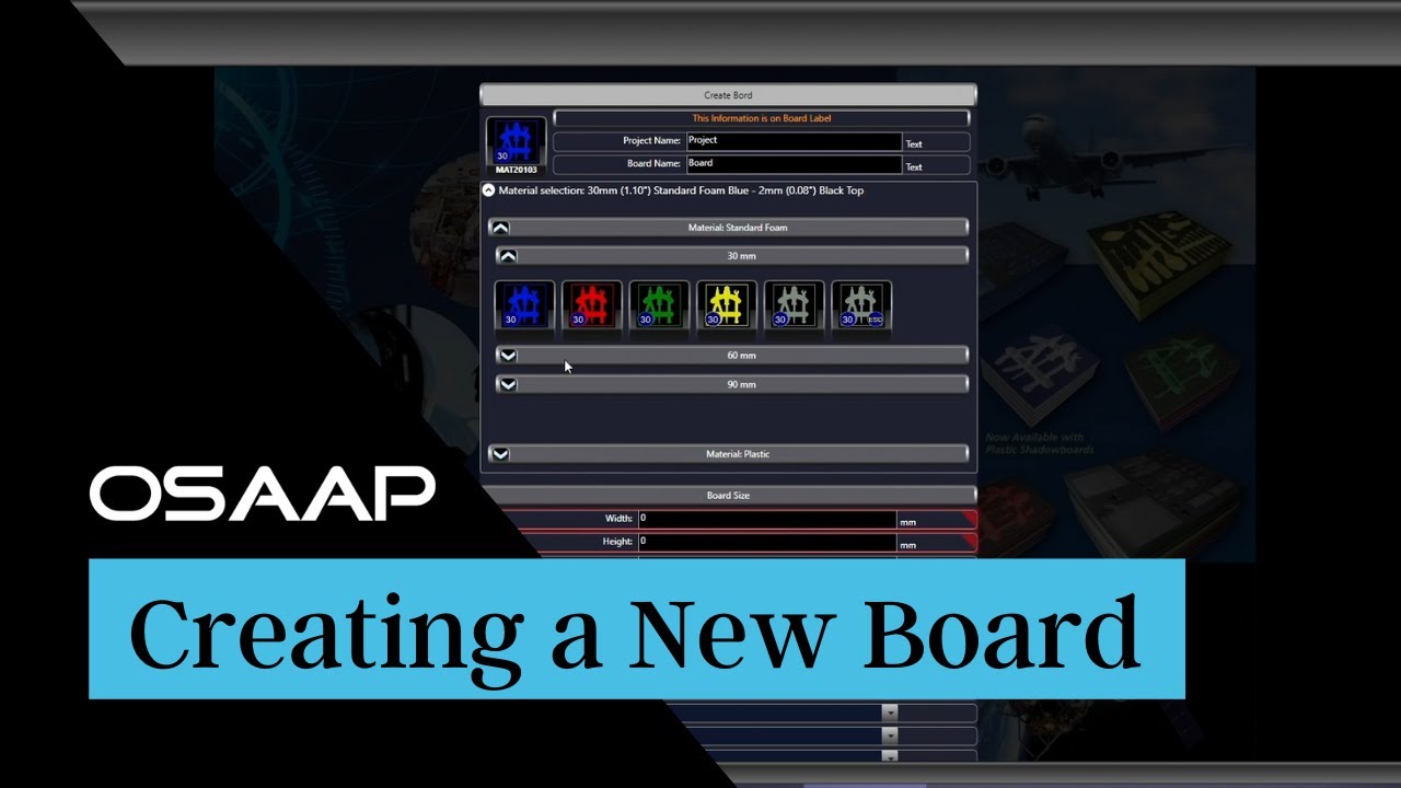 Creating A New Board - BlueShadow Tutorial - YouTube