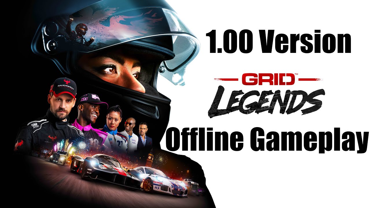 Grid Legends PS4 Pro 1.00 Version Offline Gameplay - YouTube