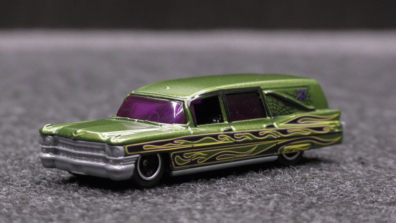 485. 1963 Cadillac Hearse 1/64 Matchbox - Road Trip - YouTube