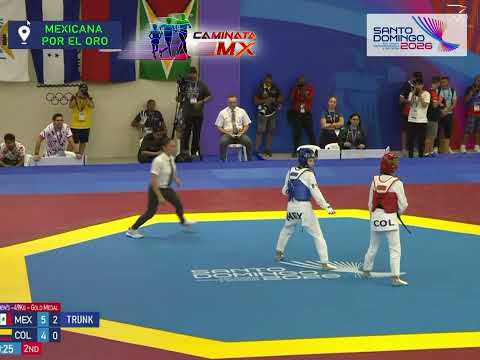 DANIELA SOUZA | Medalla de oro | Taekwondo | - 49kg | XXV JCC | santo Domingo 2026   #taekwondo