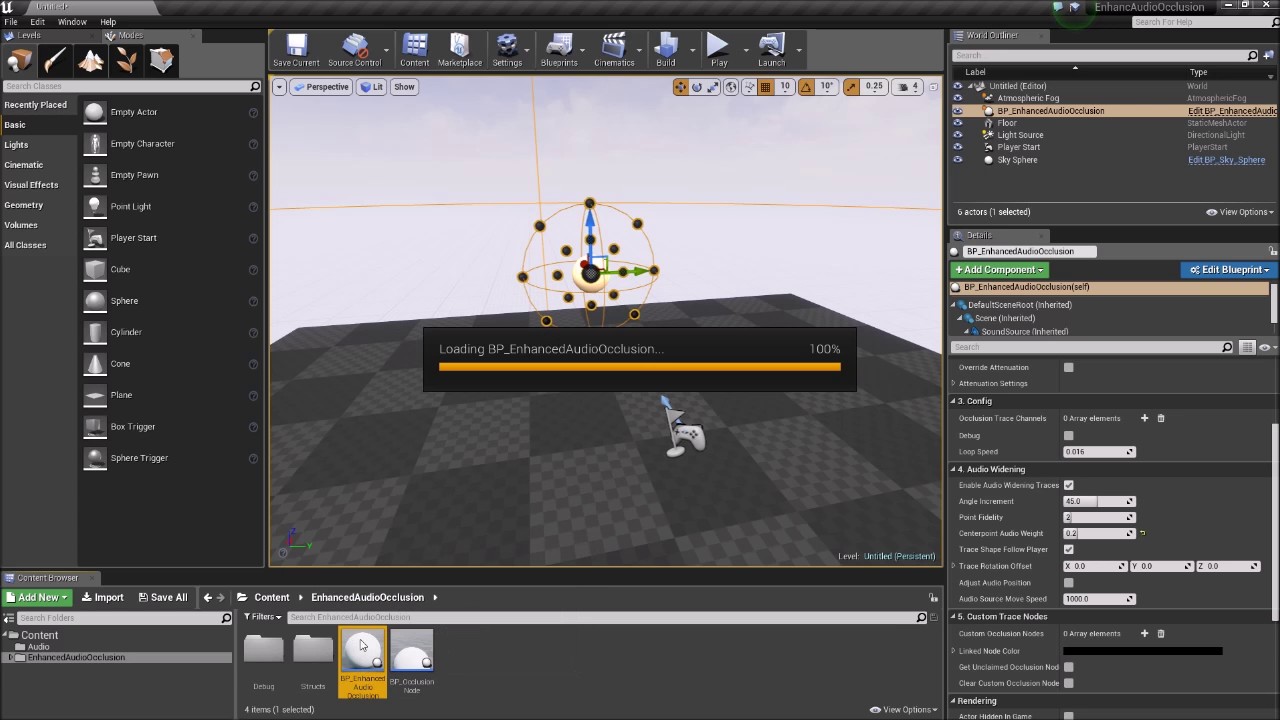 Enhanced Audio Occlusion Quick Setup (UE4) - YouTube