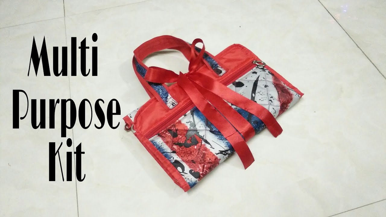 DIY : Toiletry Kit , Multi Purpose Kit Tutorial By Anamika Mishra ...