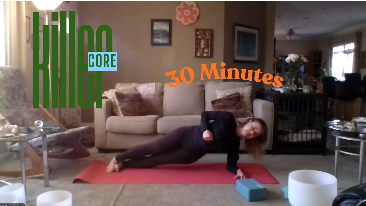 30 Minute Core Workout - All Levels - Fun Yet Effective! - YouTube
