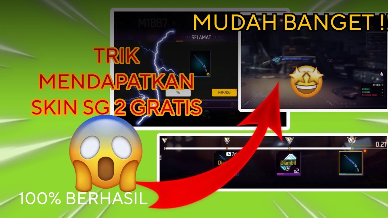 TRIK CEPAT MENDAPATKAN SKIN SG 2 SECARA GRATIS !!! TERNYATA MUDAH - YouTube