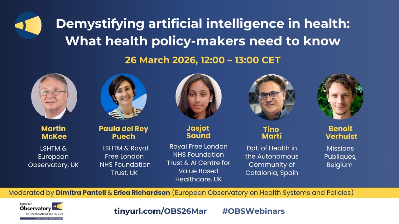 Demystifying artificial intelligence in health: What health policy ...