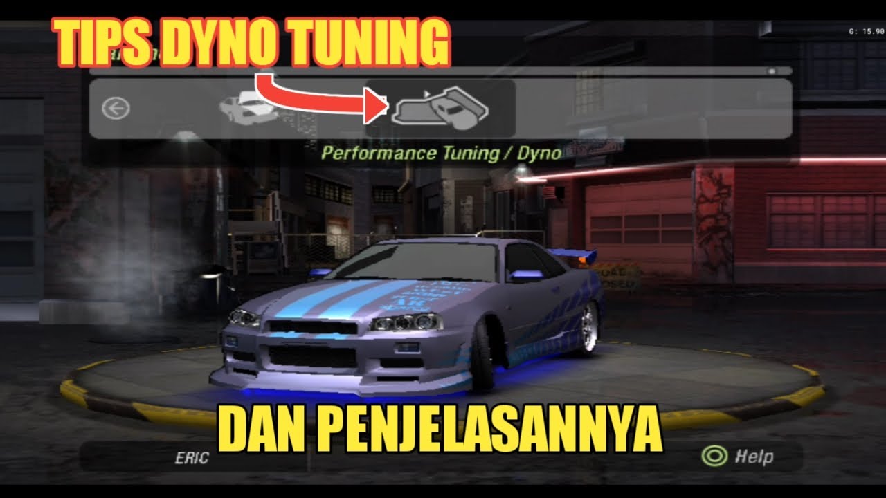 DYNO TUNING NFS Underground 2 dan penjelasannya - YouTube