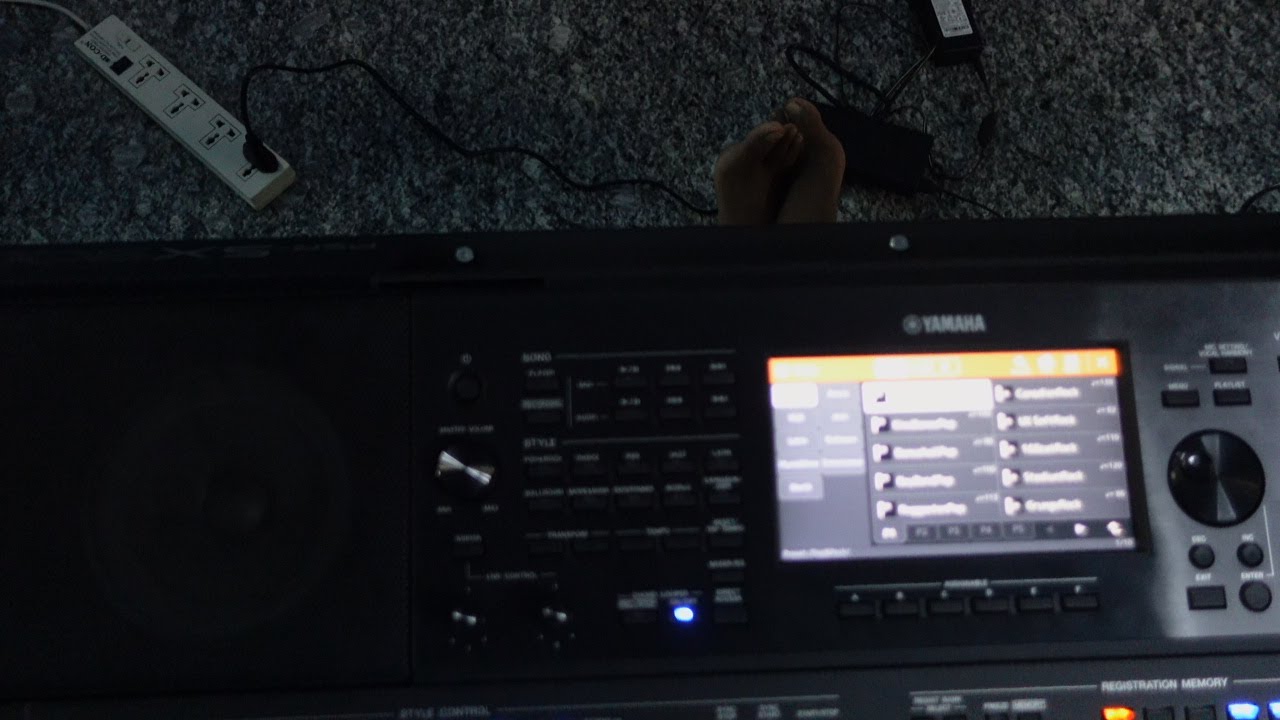 YAMAHA PSR SX-900 THE TOUR OF THE FRONT PANEL PART 12 - 4K - YouTube